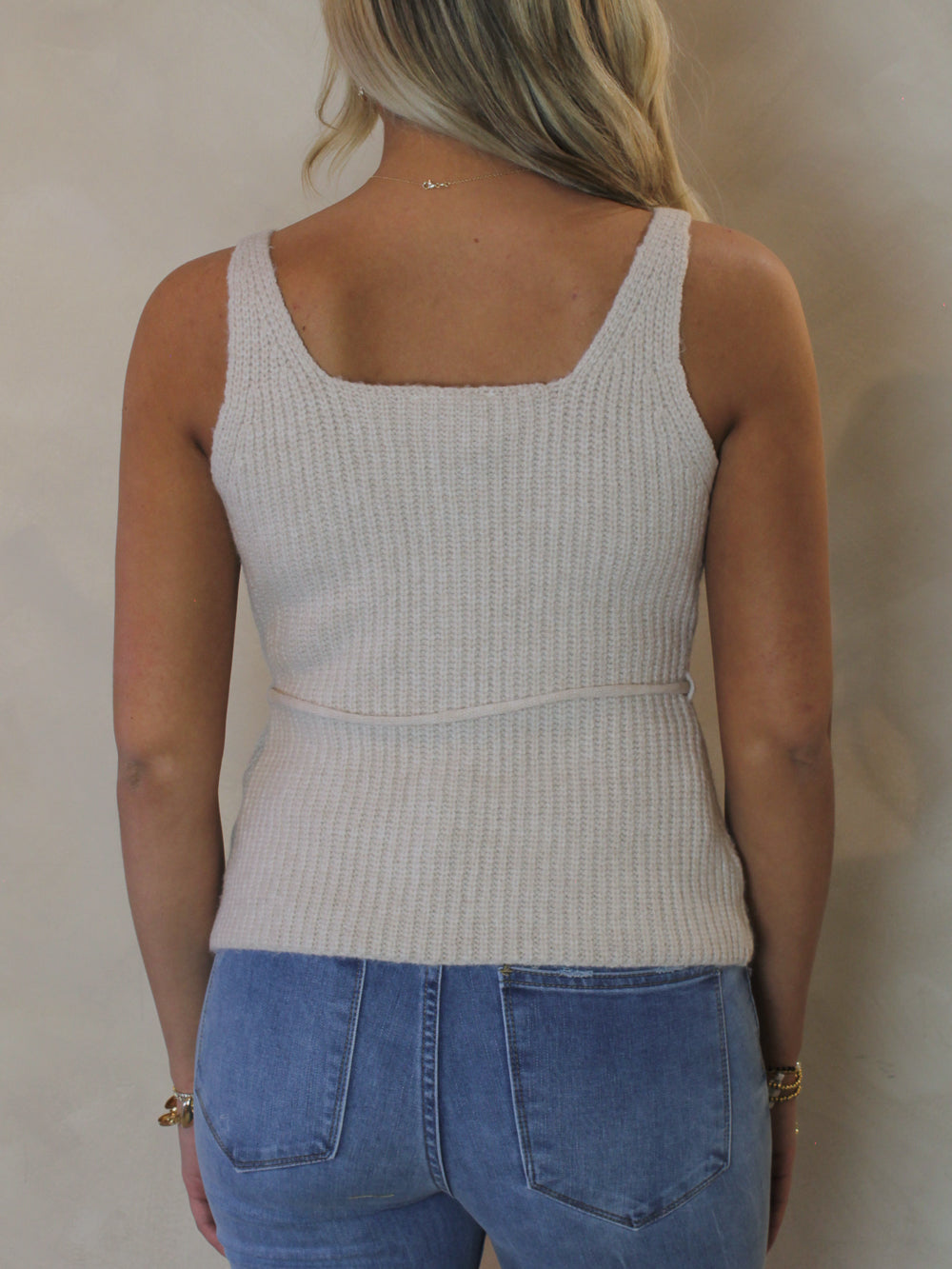 Sandalwood Knit Tank | The Obcessory